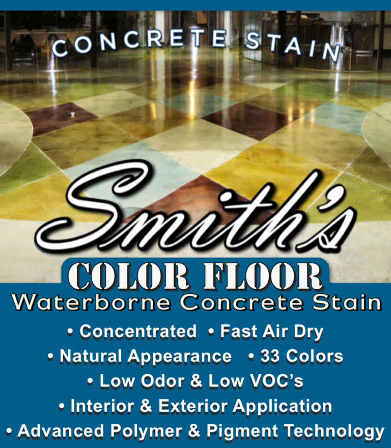 Color Floor – Advanced Technology Concentrated Waterborne Concrete ...