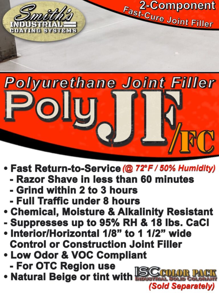 Poly JF/FC – Semi-Rigid Joint Filler, Fast Cure - Smith Paints